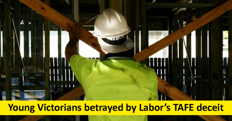 TAFE places cut despite Labor's "rescue" promise